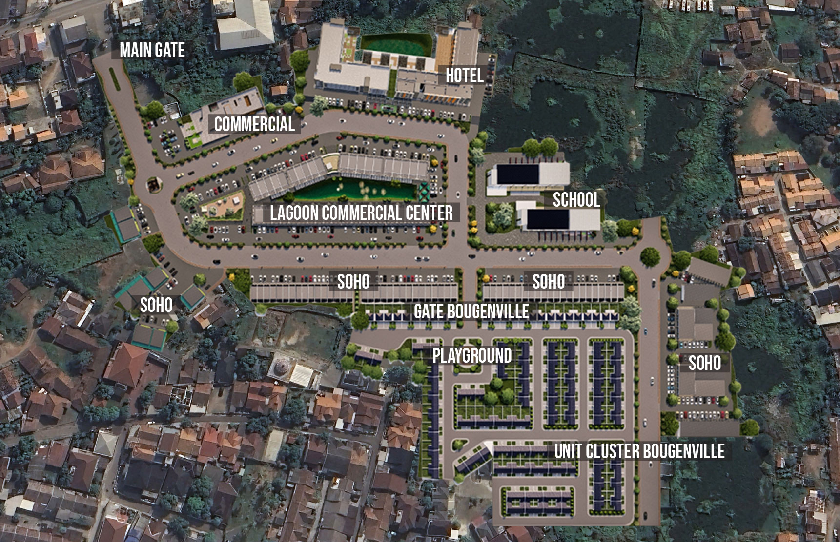 Puri Lagoon Indah | Master Plan